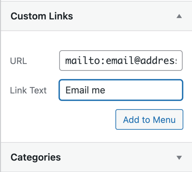 How To Add an Email Link In WordPress? (In Post, Page, Menu, and Widget)