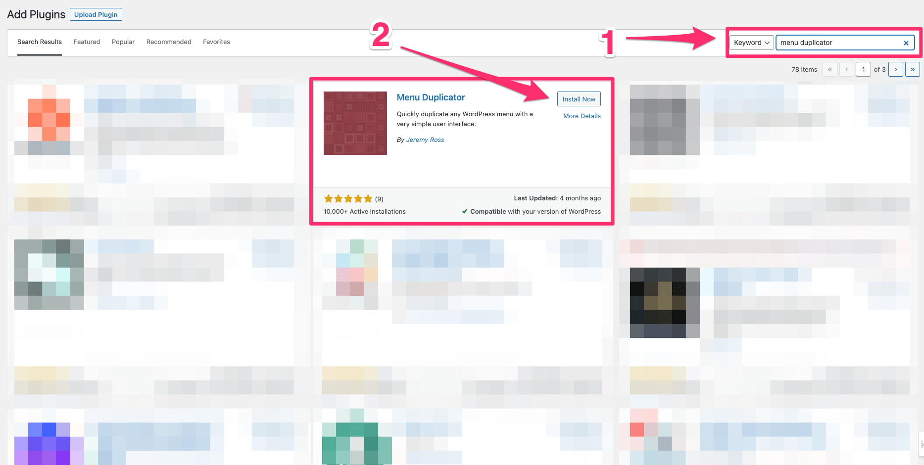 How To Duplicate WordPress Menu?